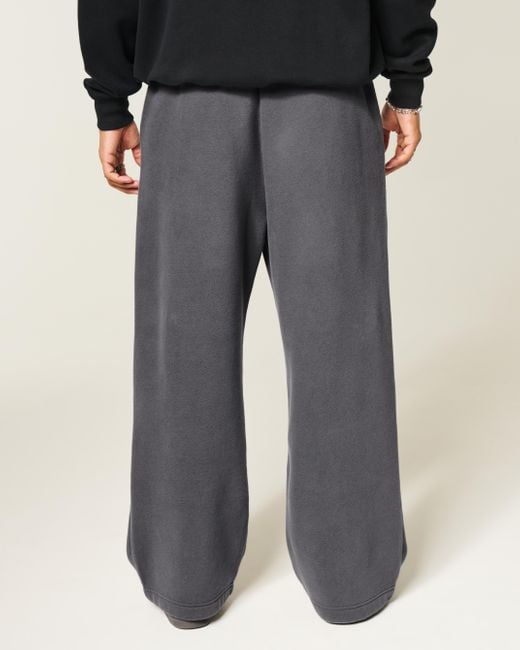 Hollister Dodge Demon Graphic Super Baggy Sweatpants in Grey for Men ...