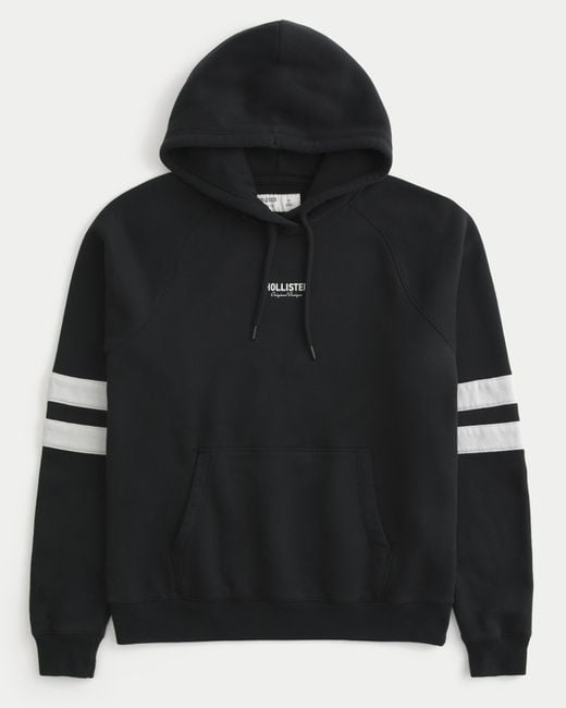 Hollister logo hoodie store