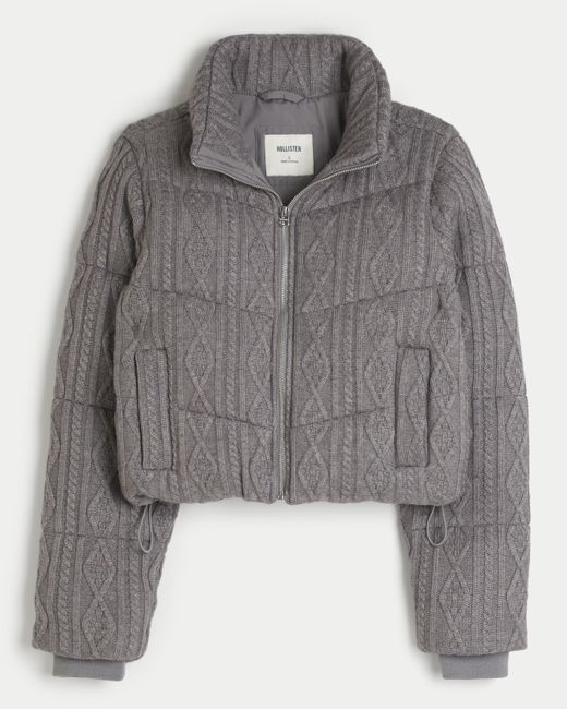 Hollister wool jacket store