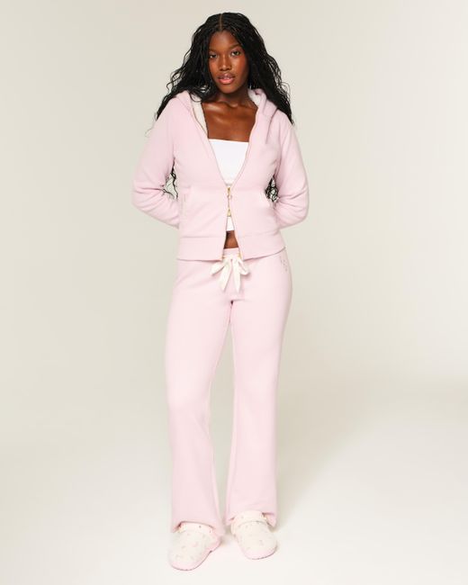 Hollister Hollister X Crocs Bootcut Sweatpants in Pink | Lyst UK