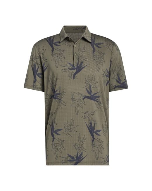 adidas Oasis Performance Polo Shirt in Green for Men | Lyst UK