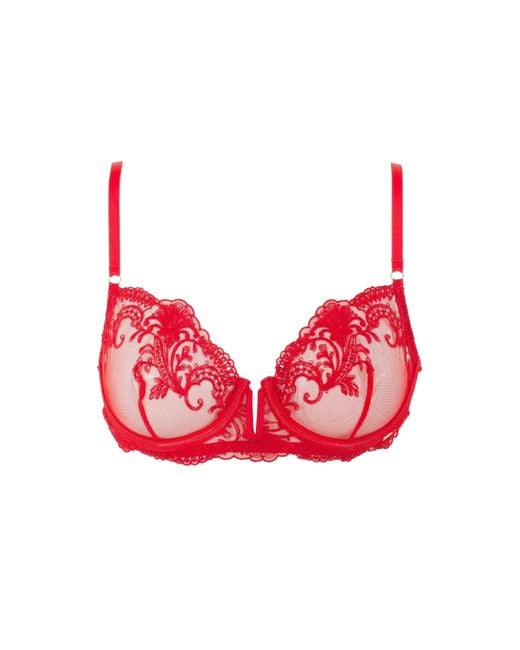 Bluebella Marseille Bra in Red | Lyst UK