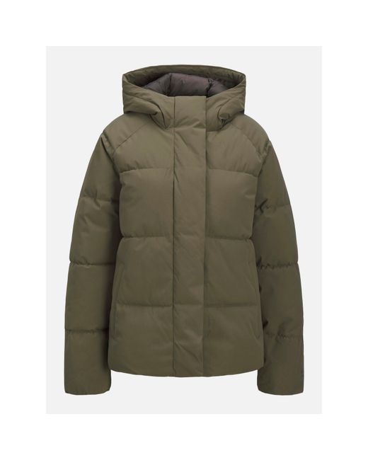 JJXX Global Puffer Jacket in Green | Lyst UK