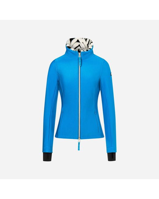 Jet Set Ghost Softshell Ski Jacket in Blue | Lyst UK