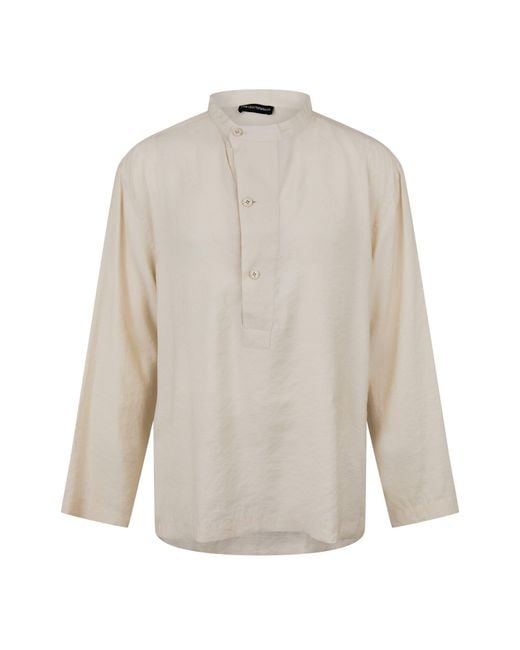 Emporio Armani Softshell Jacket in White for Men | Lyst UK