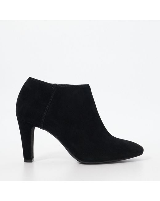 Dune Omarah Ankle Heeled Boots in Black | Lyst UK