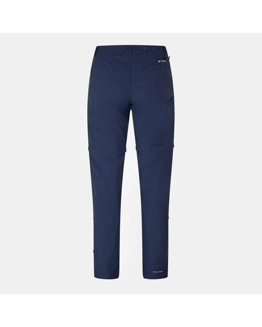Columbia Leslie Falls Convertible Trousers in Blue | Lyst UK