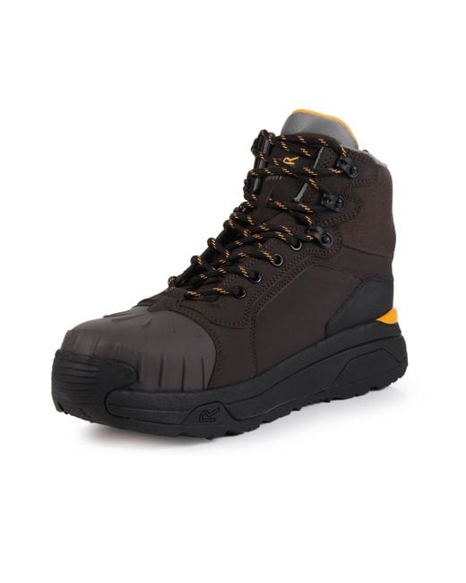 Regatta Exofort Waterproof Safety Hiker in Black | Lyst UK