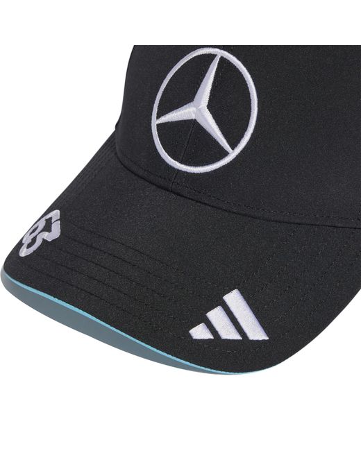 adidas Mercedes Amg Petronas George Russell Cap Adults in Black for Men ...