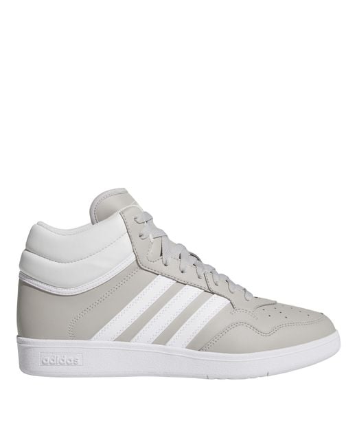 adidas Adults Hoops Mid Basketball Trainers in Grey | Lyst UK