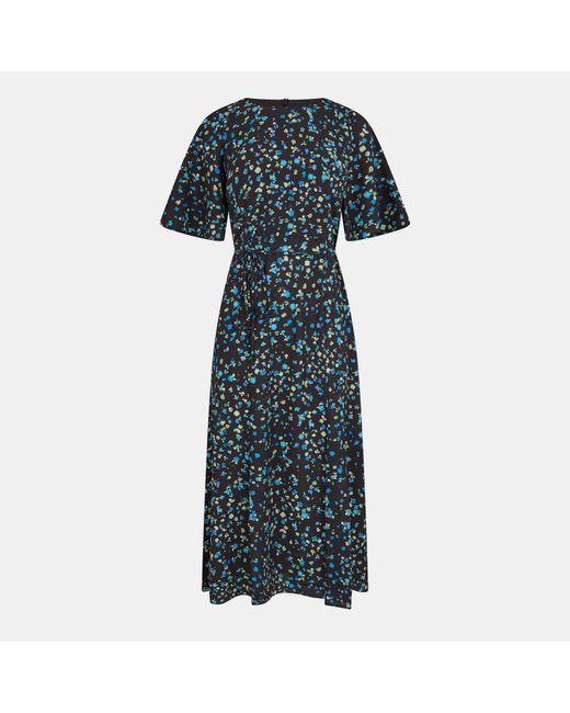 French Connection Shea Tea Dress in Green | Lyst UK