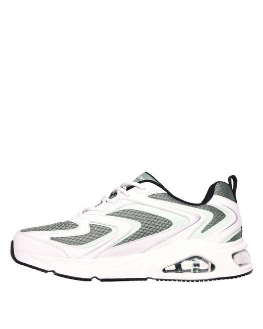 Skechers Mesh W 3D Print Overlay Low-Top Trainers in Grey for Men | Lyst UK