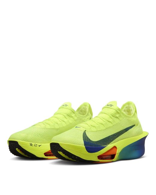 Nike Zoomx Alphafly 3 Running Shoes in Green for Men | Lyst UK
