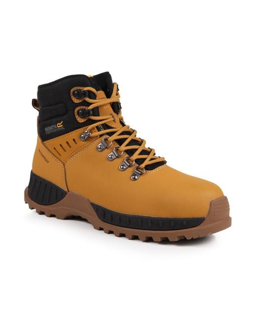 Regatta Grindstone Waterproof Safety Boots in Brown | Lyst UK