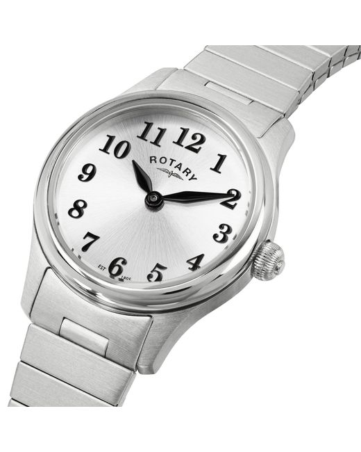 Rotary Ladies Heritage Astoria Ss Expander Watch in Metallic | Lyst UK