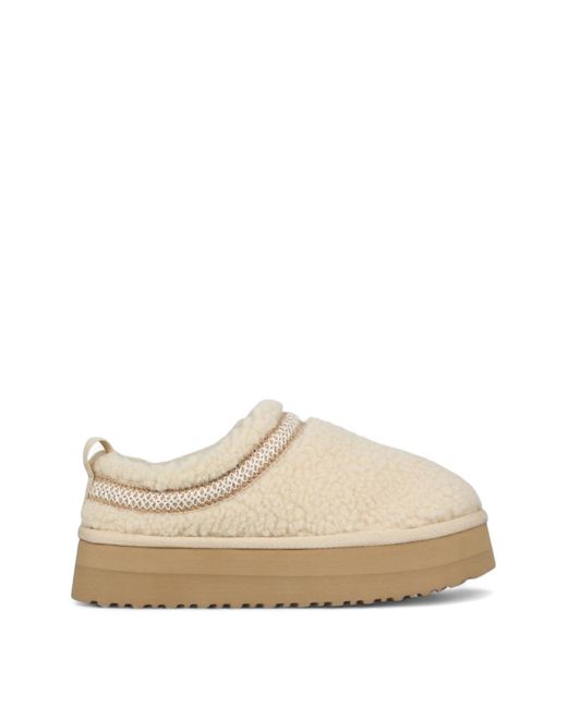 Jack Wills Platform Slip-On Snug in Natural | Lyst UK