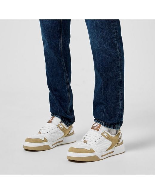 Dolce & Gabbana New Roma Sneakers in White for Men | Lyst UK