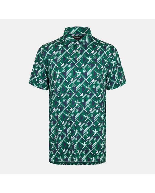 Polo Ralph Lauren Rlx Graphic Short-Sleeve Performance Polo Shirt in ...
