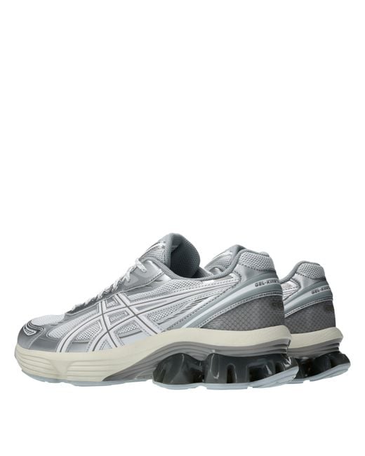 Asics Gel-Kinetic Fluent Sneakers in Grey | Lyst UK