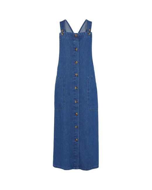 Phase Eight Irena Pinafore Dress in Blue | Lyst UK
