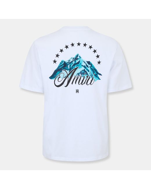 Amiri Mountain Tee Sn62 in White for Men | Lyst UK