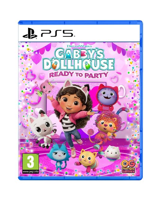 Outright Games Dreamworks Gabbys Dollhouse: Ready To Party in Purple ...
