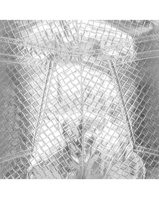 ROTATE BIRGER CHRISTENSEN Braided Straight Pants in Grey | Lyst UK