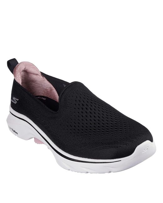 Skechers Slip On Runners in Blue | Lyst UK