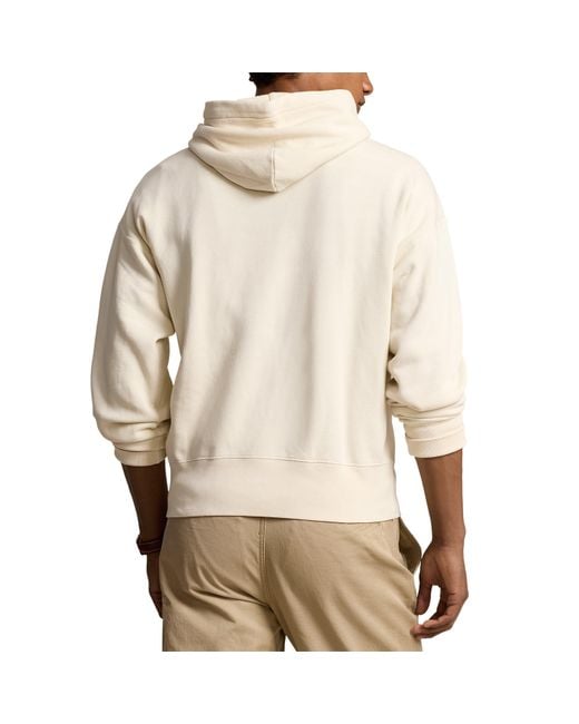 Polo Ralph Lauren Kingfisher Hoodie in White for Men | Lyst UK