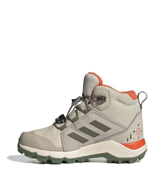 adidas Terrex Mid Gore-Tex Disney Waterproof Trekking Boots in Grey ...