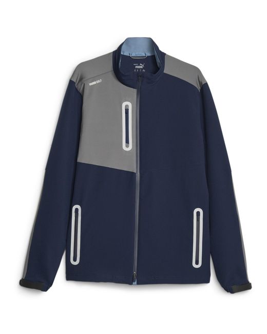PUMA Nordic Performance Golf Jacket in Blue for Men | Lyst UK
