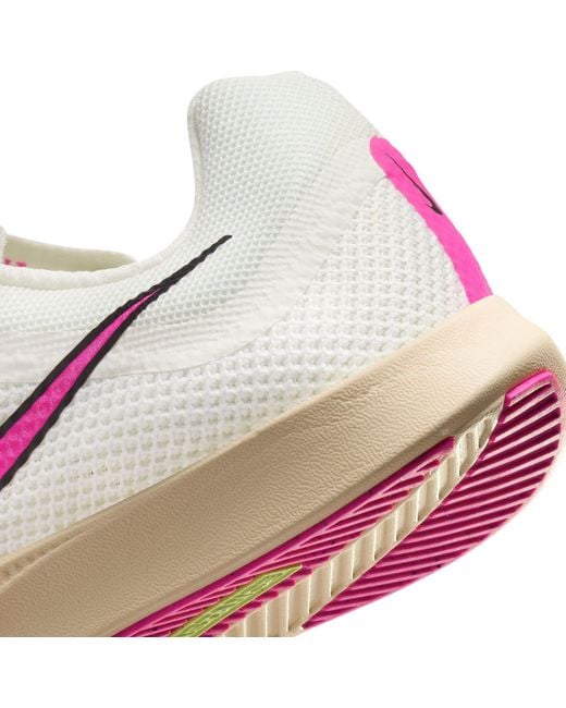Nike Zoom Rival Distance Track And Field Distance Spikes in Pink for ...