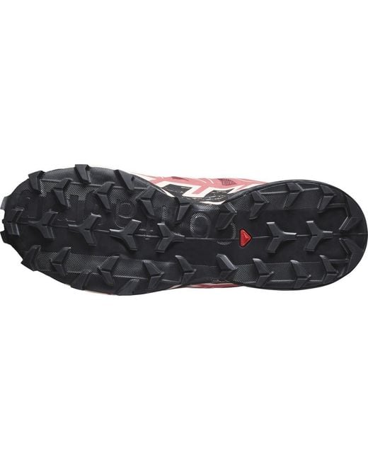 Salomon Speedcross 6 Trail Running Shoes in Red | Lyst UK