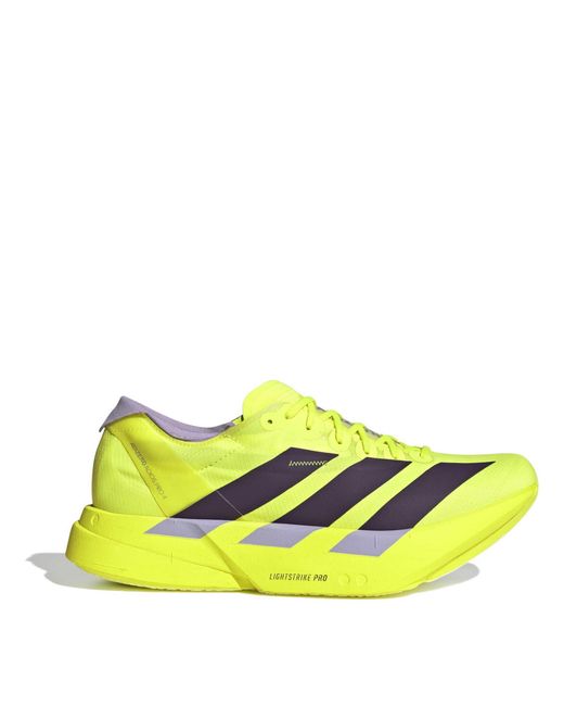adidas Adizero Adios Pro 4 Shoes in Yellow for Men | Lyst UK