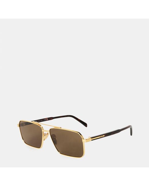 Prada Aviator Sunglasses in Brown for Men | Lyst UK