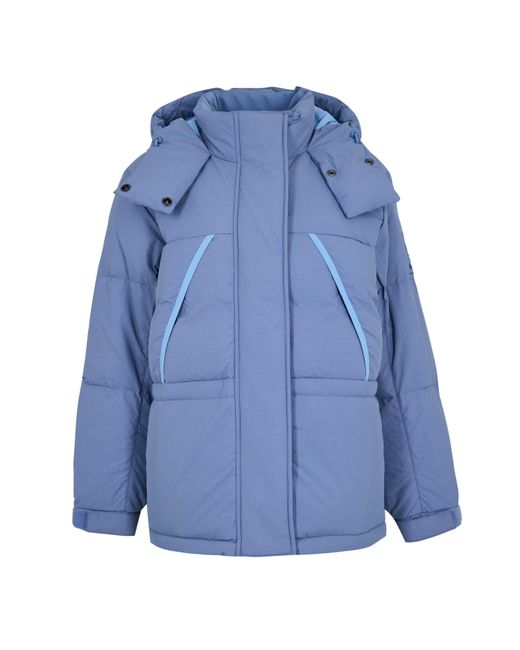 Timberland Howker Recycled Down Puffer Jacket in Blue | Lyst UK