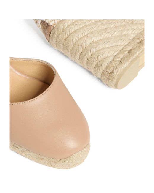 Castañer Carina Wedges in Natural | Lyst UK