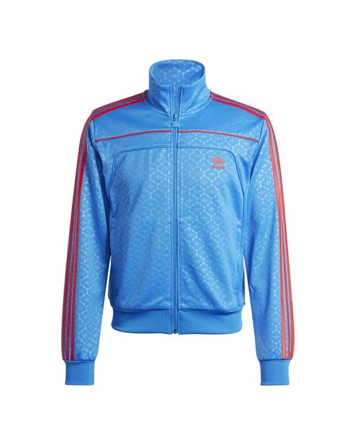 adidas David Beckham Originals Tracksuit Top in Blue for Men | Lyst UK