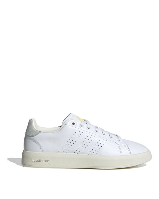 adidas Advantage Premium Court Trainers in White | Lyst UK