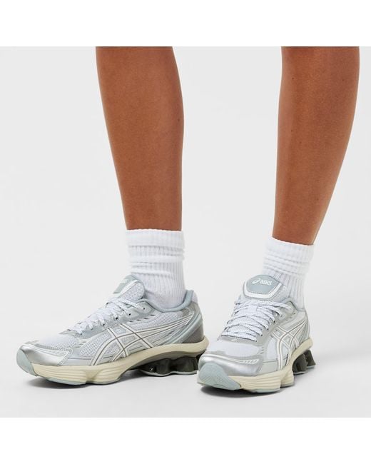 Asics Gel-Kinetic Fluent Sneakers in Grey | Lyst UK