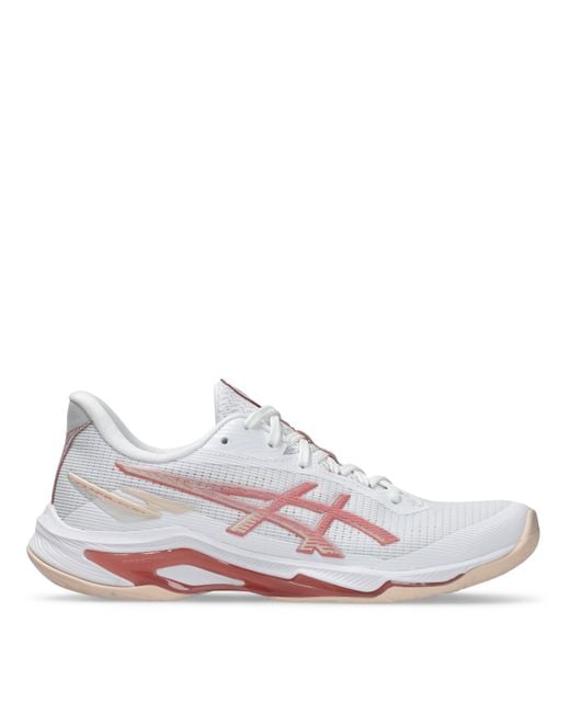 Asics Netburner Ballistic Ff 4 Netball Shoes in White | Lyst UK