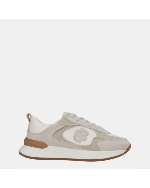 BOSS Icon Trainers in White | Lyst UK