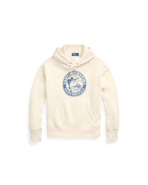 Polo Ralph Lauren Kingfisher Hoodie in White for Men | Lyst UK