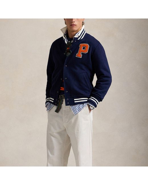 Ralph Lauren Ralph Basebll Jkt in Blue for Men | Lyst UK