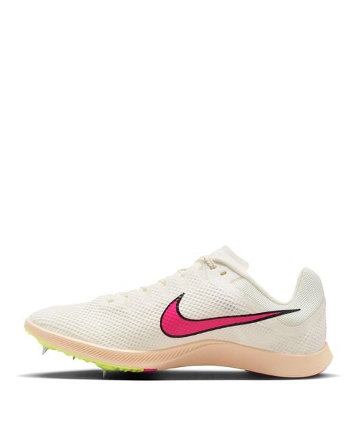 Nike Zoom Rival Distance Track And Field Distance Spikes in Pink for ...