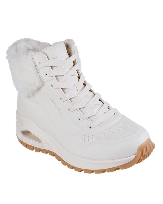 Skechers Uno Rugged in White | Lyst UK