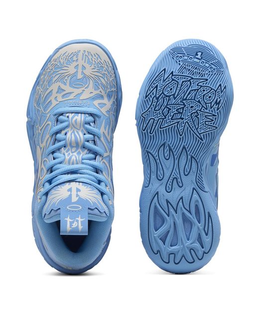 PUMA Mb.04 La France Jr Basketball Trainers in Blue for Men | Lyst UK