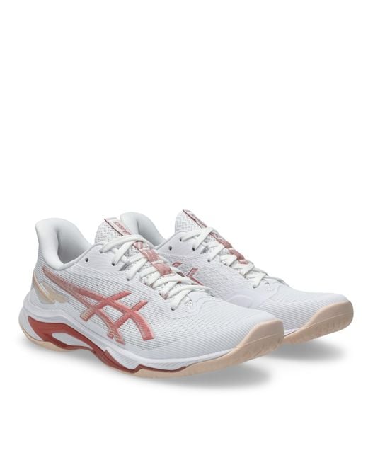 Asics Netburner Ballistic Ff 4 Netball Shoes in White | Lyst UK