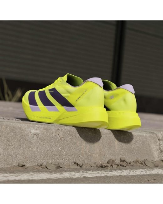 adidas Adizero Adios Pro 4 Shoes in Yellow for Men | Lyst UK