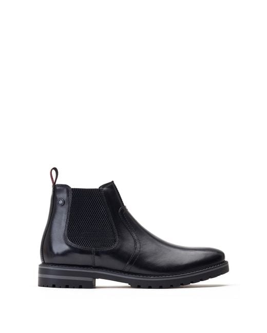Base London Cutler Waxy Chelsea Boot in Blue for Men | Lyst UK